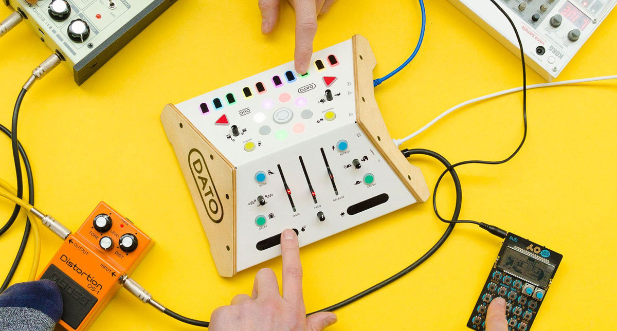 Dato DUO synth for two – Found Sound