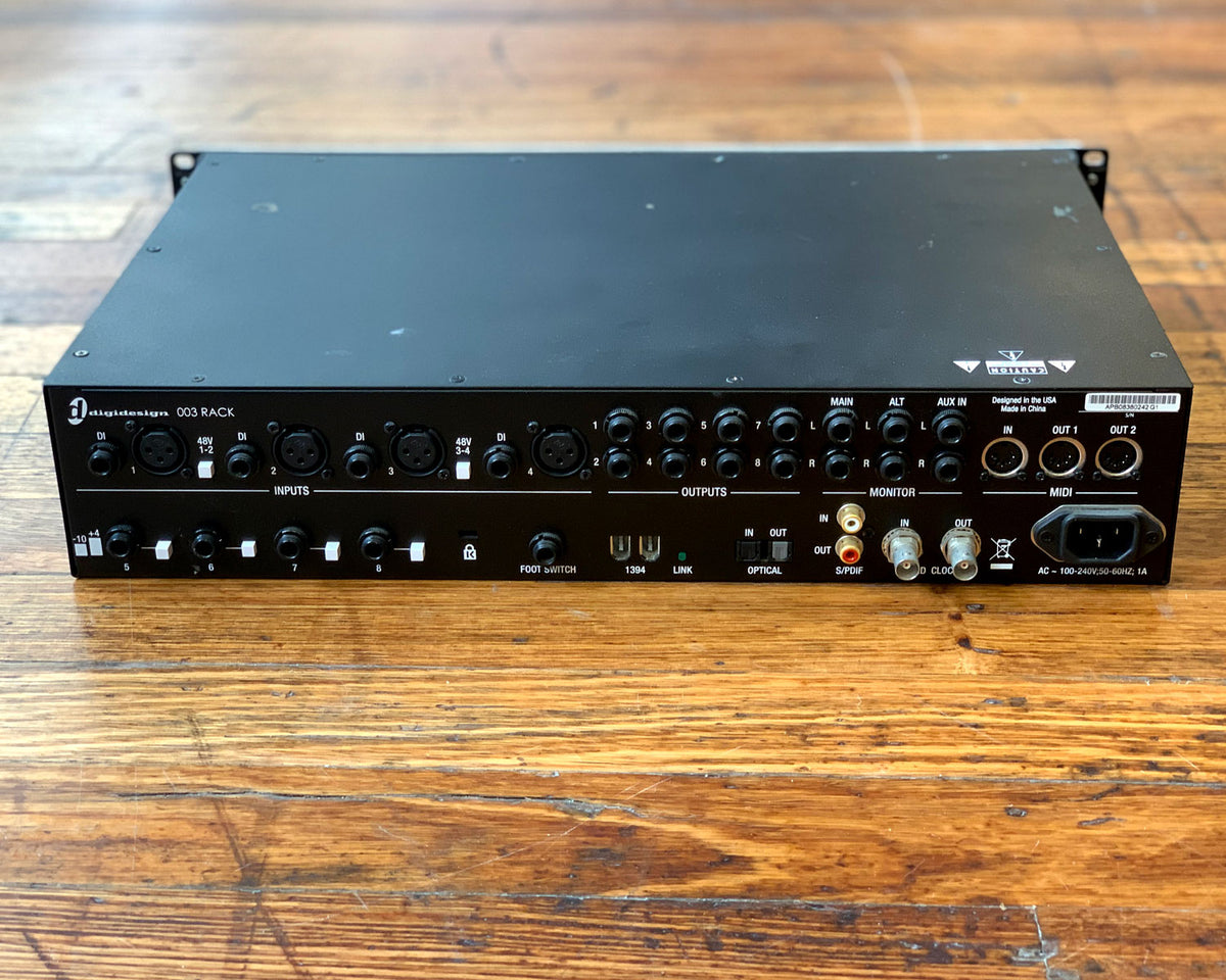 Digidesign Digi 003 Firewire Audio Interface – Found Sound