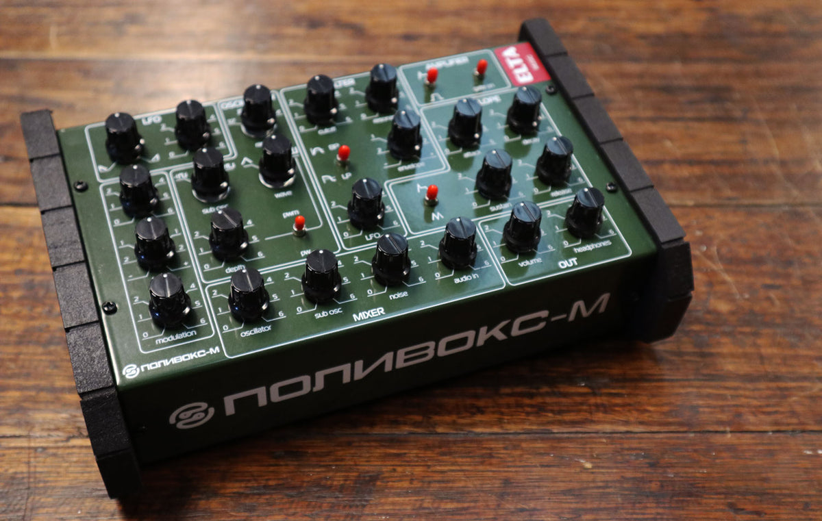 ELTA Music POLIVOKS mini Synthesizer - Green – Found Sound