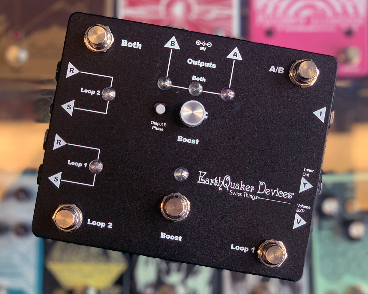 EarthQuaker Devices Swiss Things Pedalboard Reconciler – Found Sound