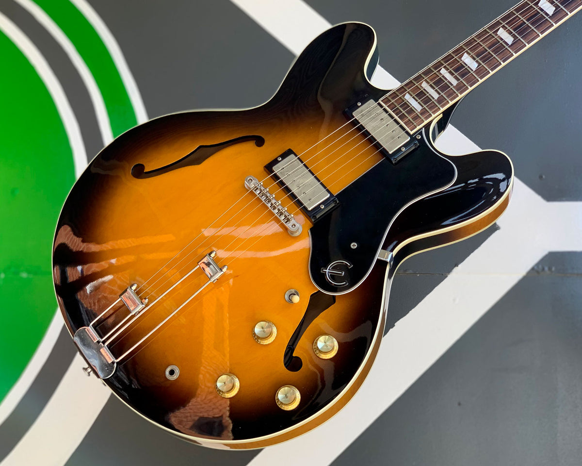 '93 Epiphone Riviera - Made in USA by Gibson - 1 of 250 – Found Sound