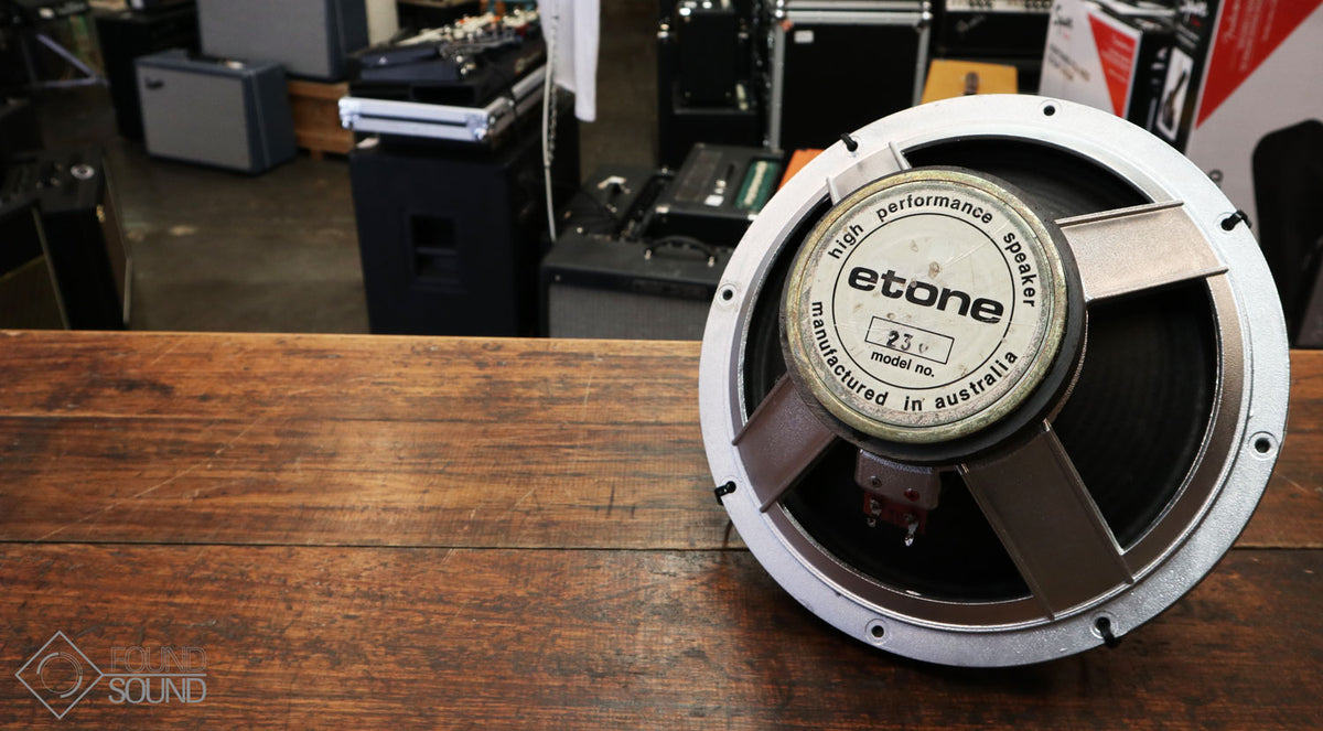 Etone 236 12" Speaker Pair – Found Sound