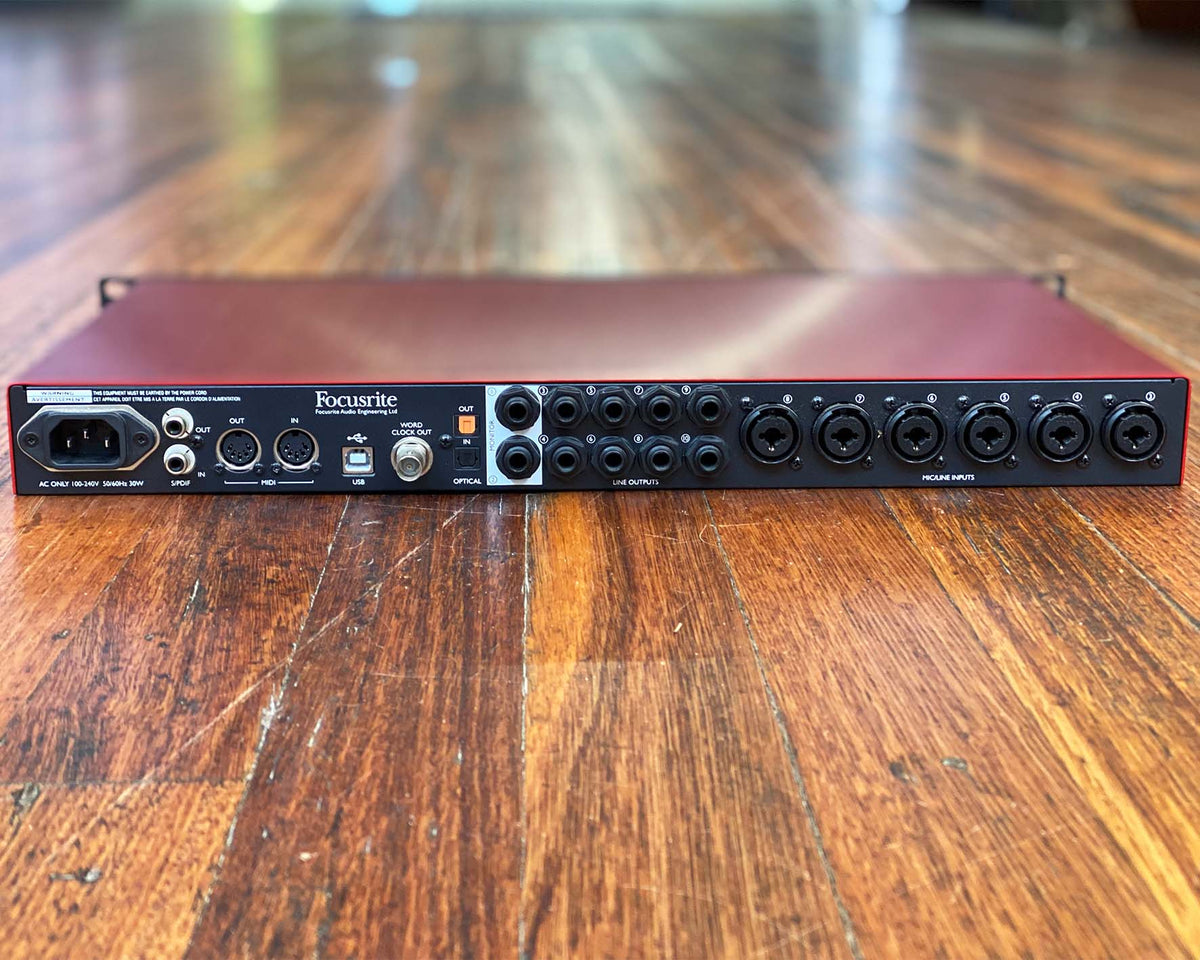 Focusrite Scarlett 18i20 (Gen 2) – Found Sound