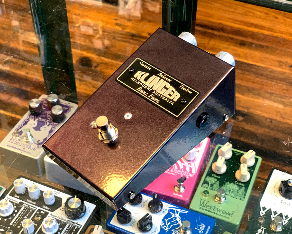 Klinger Buzz Fuzz Deluxe Wedge - Chameleon Paint Finish 🦎 – Found Sound