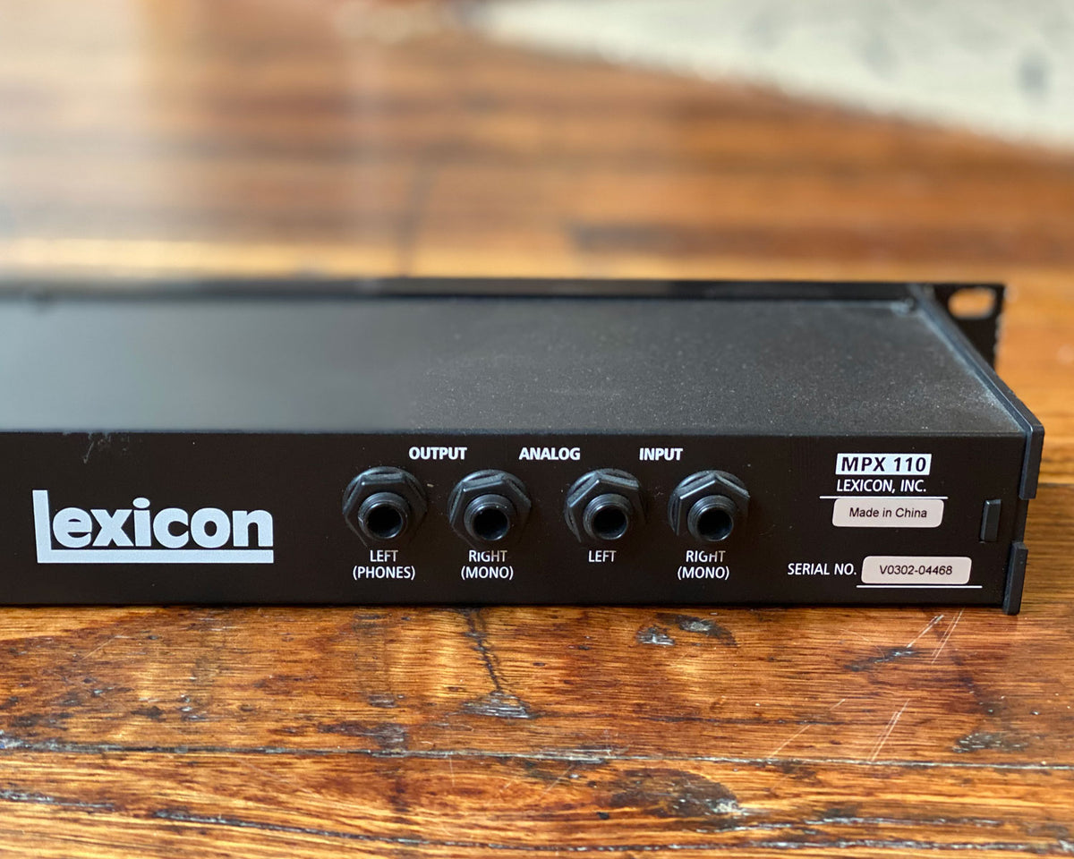 Lexicon MPX 110 – Found Sound