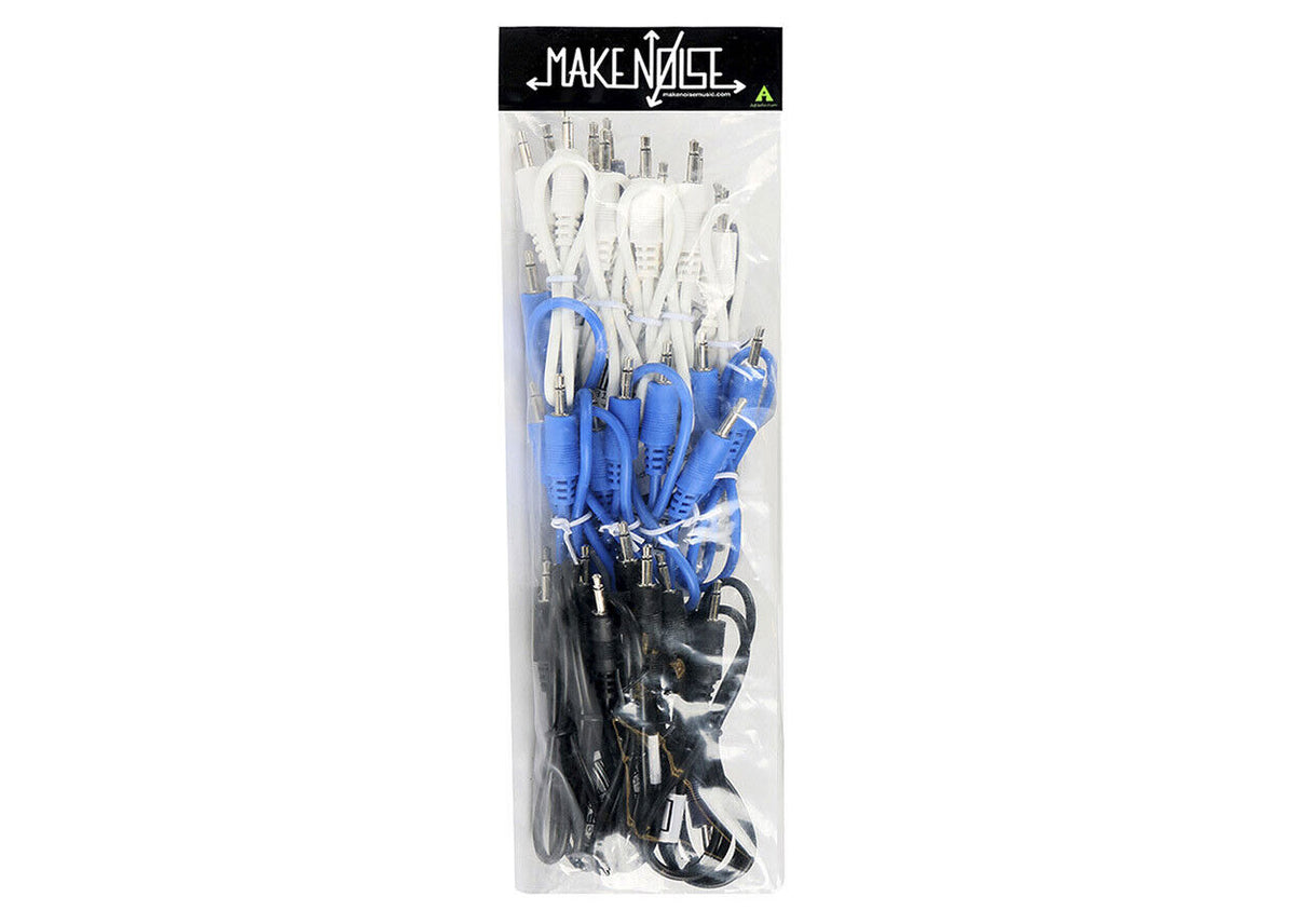 Make Noise 15 Pack Assorted Patch Cables – Found Sound