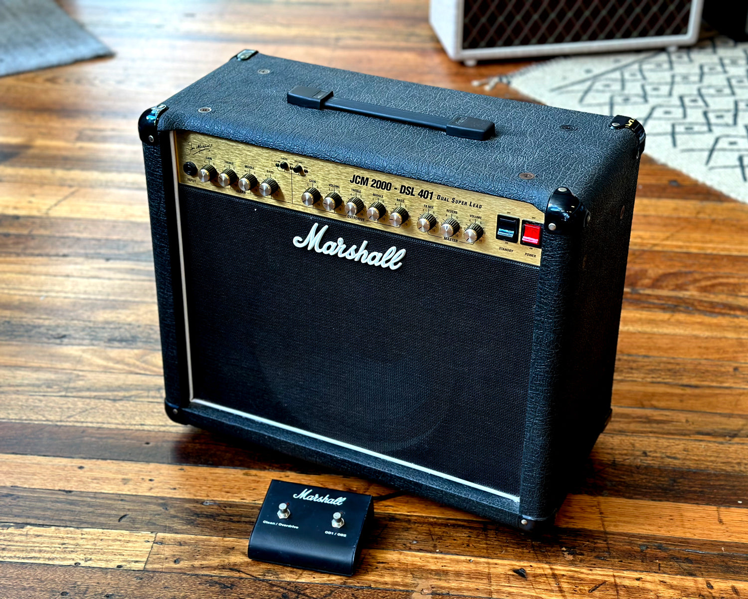 Marshall JCM 2000 DSL 401 Dual Super Lead Valve Combo – Found Sound