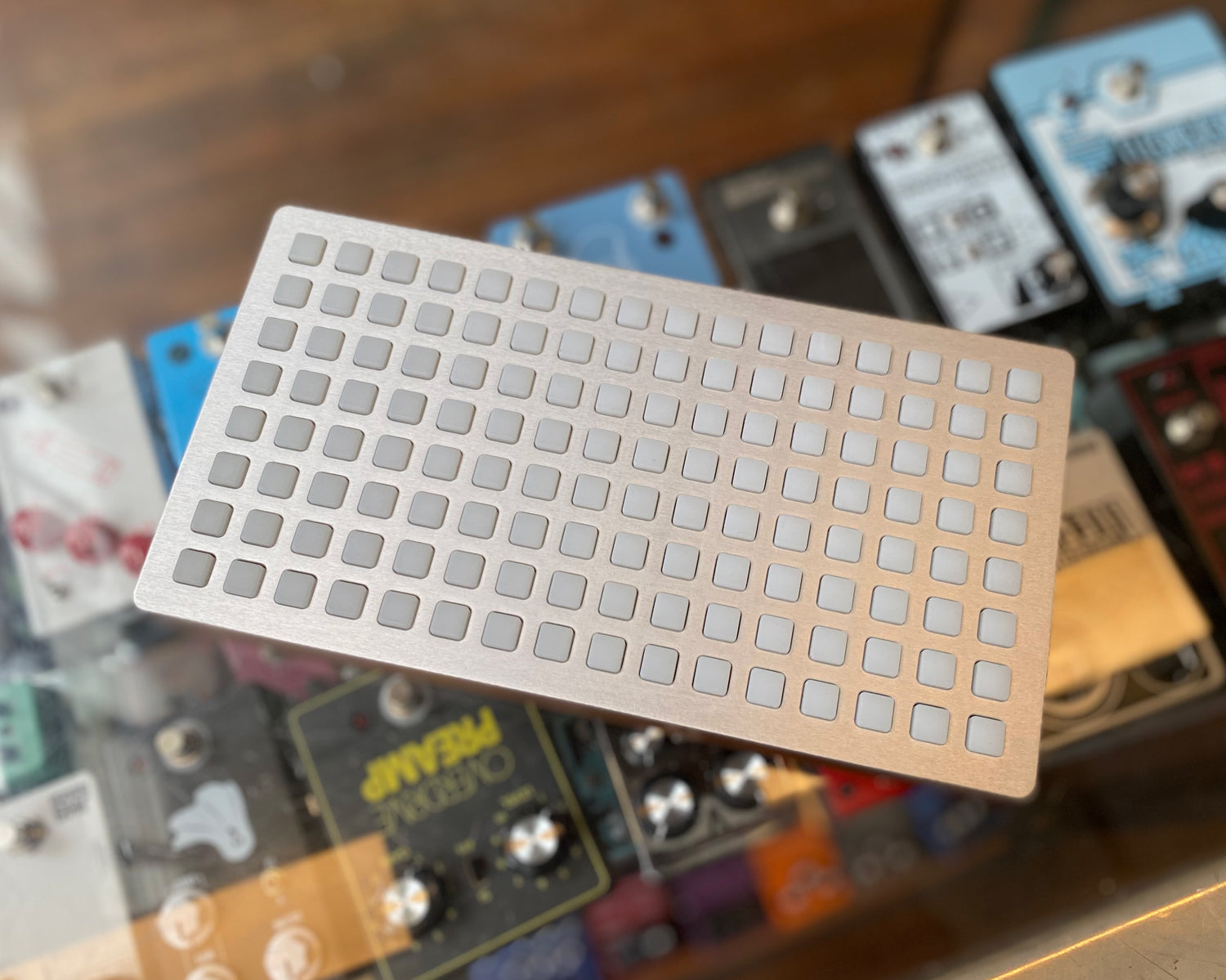 Monome Grid 128 – Found Sound