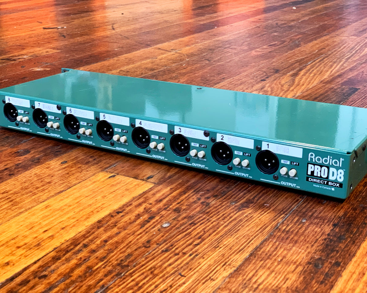 Radial ProD8 – Found Sound