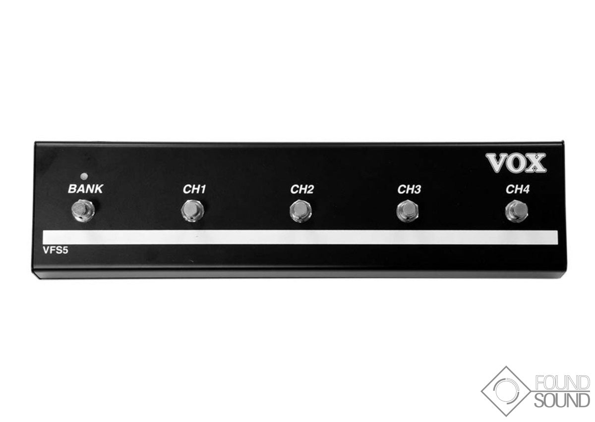 VOX VFS5 Footswitch for VT Series Amplifiers – Found Sound