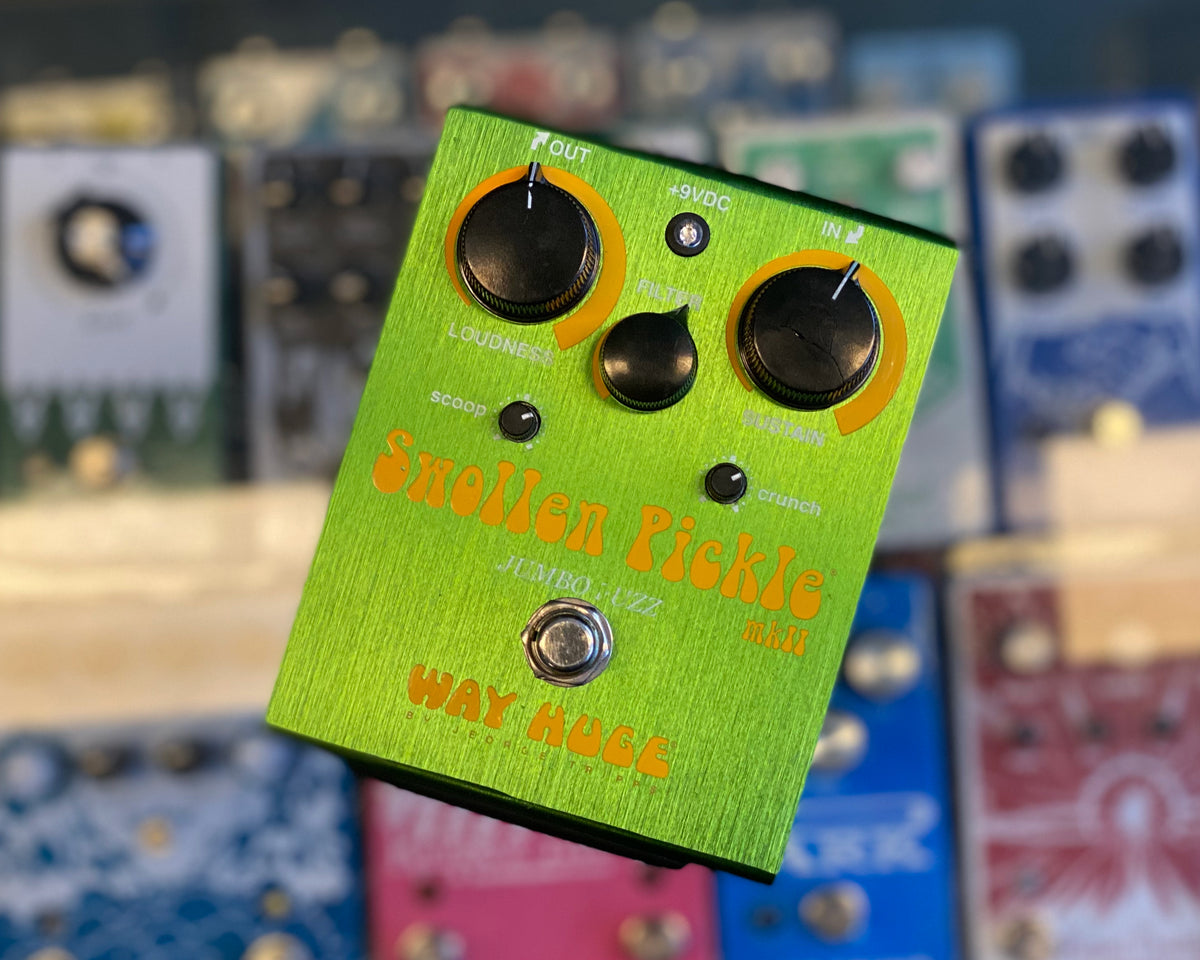 Way Huge Electronics Swollen Pickle MkII Jumbo Fuzz Pedal – Found Sound