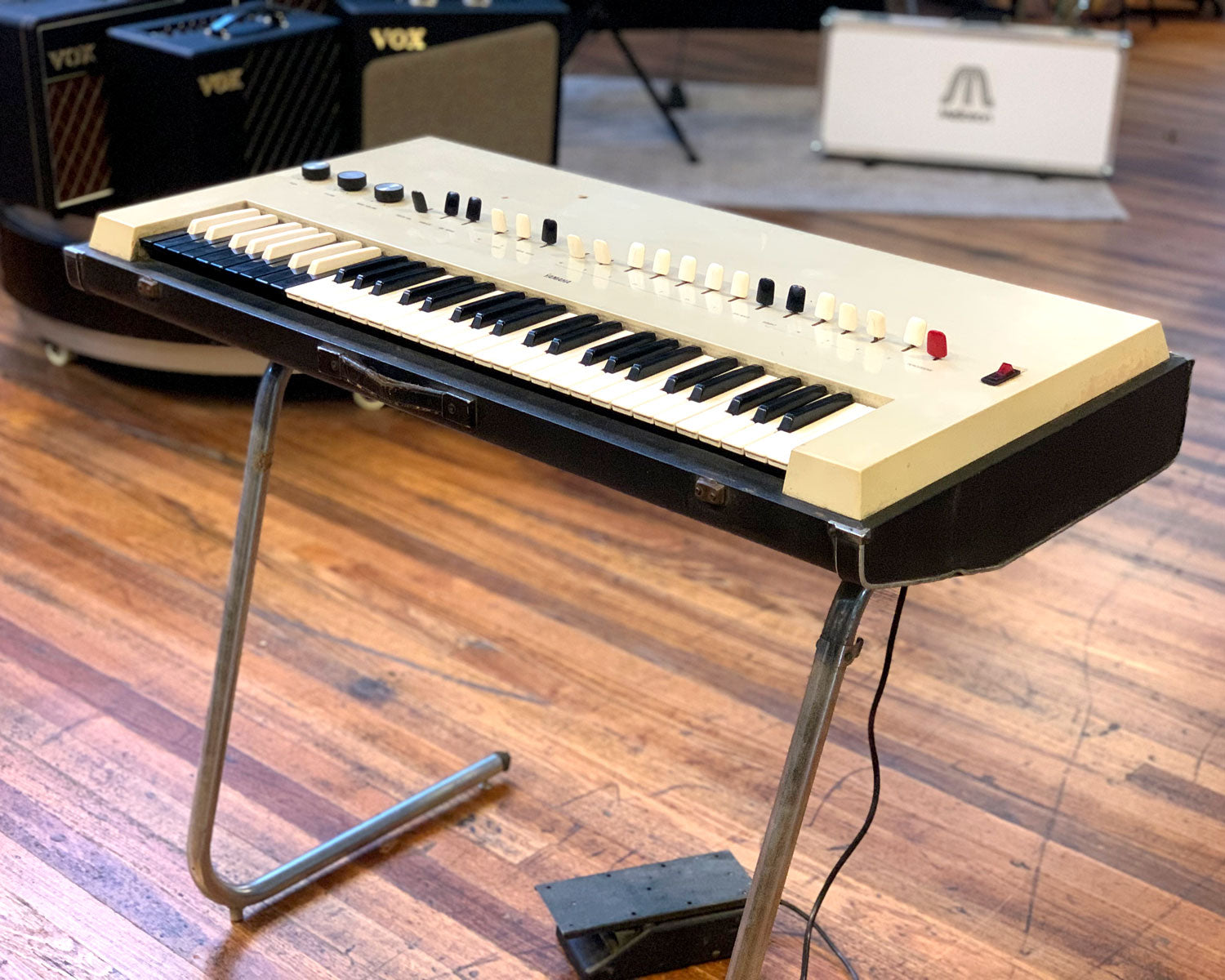 Vintage YAMAHA YC-20 Combo Organ - Rare Ivory – Found Sound