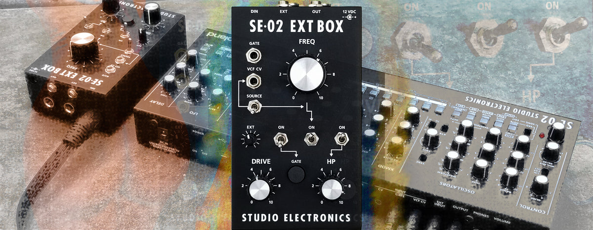 Studio Electronics SE-02 EXT Box – Found Sound